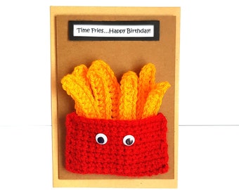 Printable Birthday Card, Time Fries, Funny Birthday Card, French Fry ...