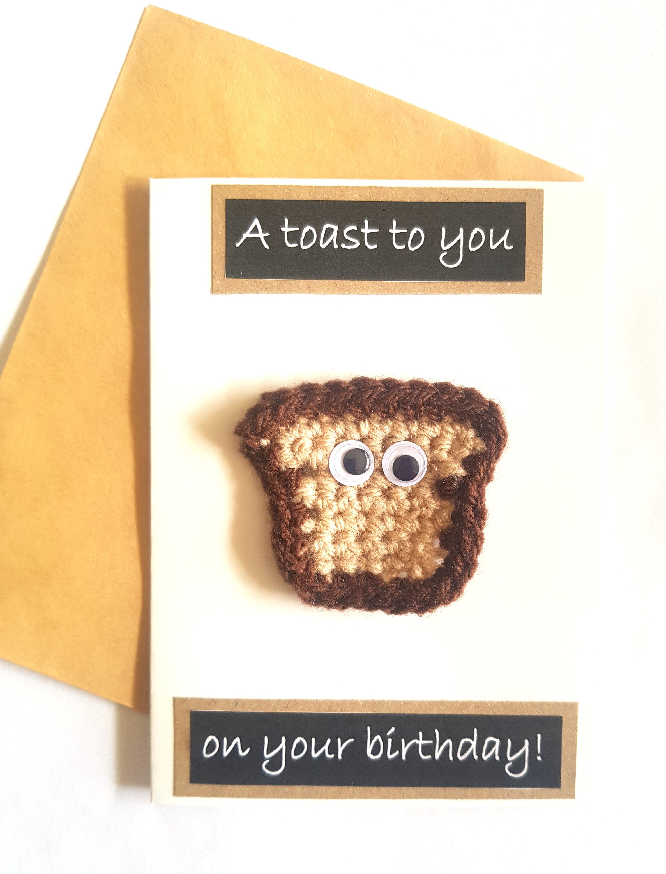 Birthday Toast Card - Etsy