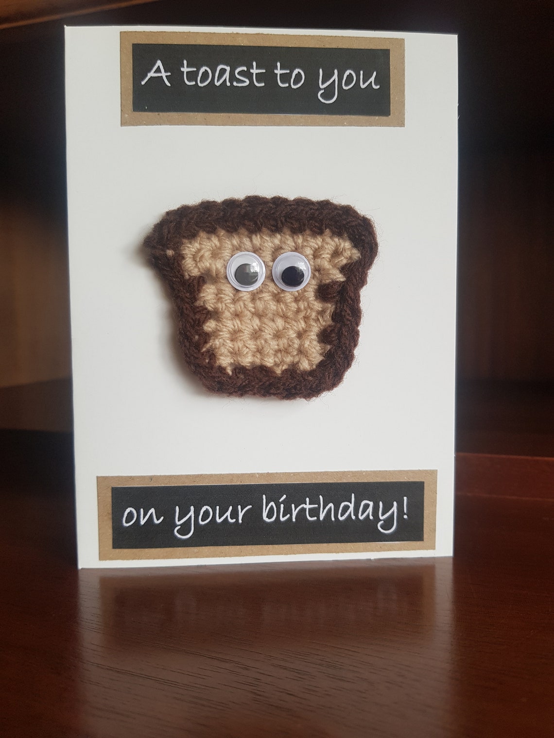 Birthday Toast Card | Etsy
