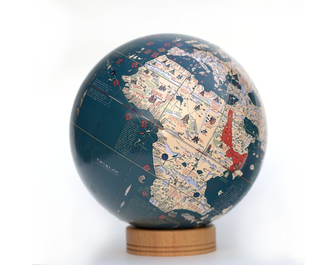Erdapfel Globe - 6" Diameter Replica of 1492 - Etsy