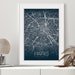 High Resolution Printable Map of Paris. Instant Download - Etsy