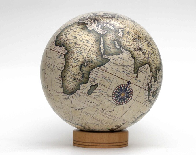 Original Designed Handmade Globe. Desktop 6.3 Globe - Etsy