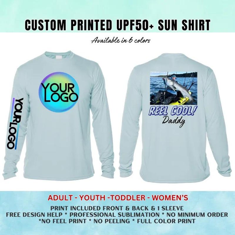 Custom Printed Uv Shirts - Etsy