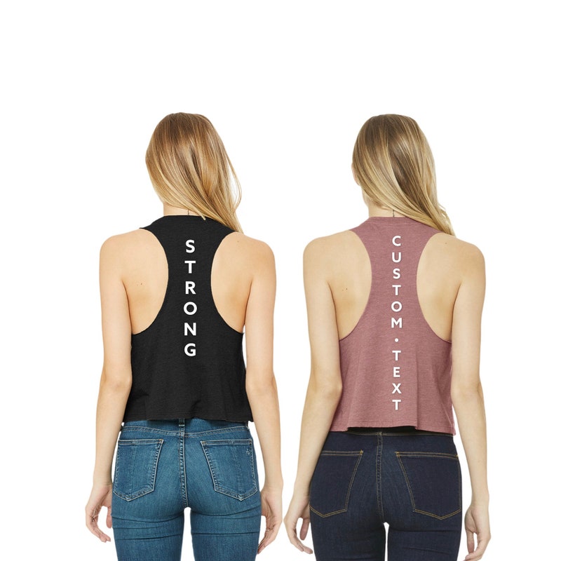 Workout Crop Top - Etsy