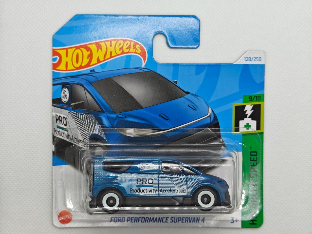 Hot Wheels FORD PERFORMANCE SUPERVAN 4 HTD33 Treasure Hunt 2024 ...