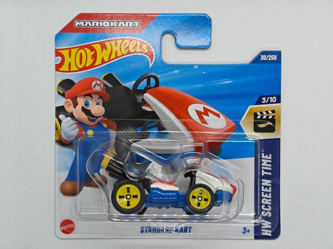 Hot Wheels STANDARD KART HYW83 Mariokart Treasure Hunt 2025 Collectible ...