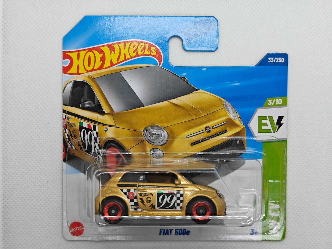 Hot Wheels FIAT 500e HYW85 Treasure Hunt 2025 Collectible Rare Model ...