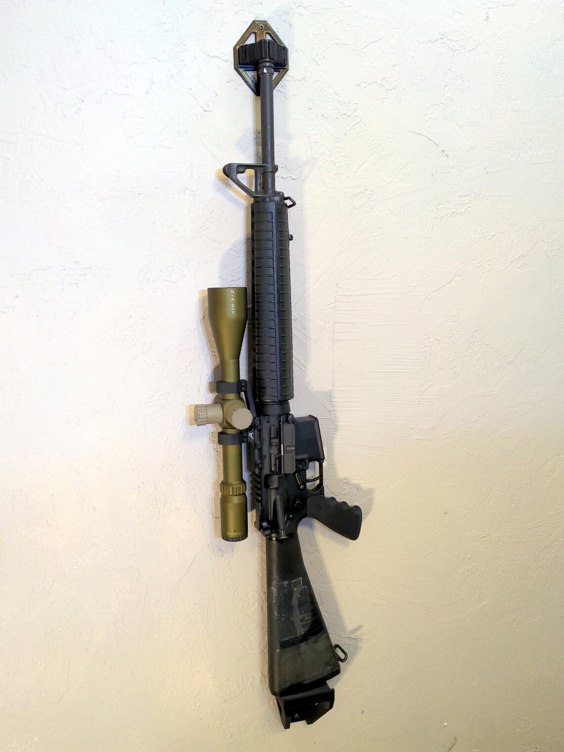 Vertical Rifle Wall Mount | Etsy