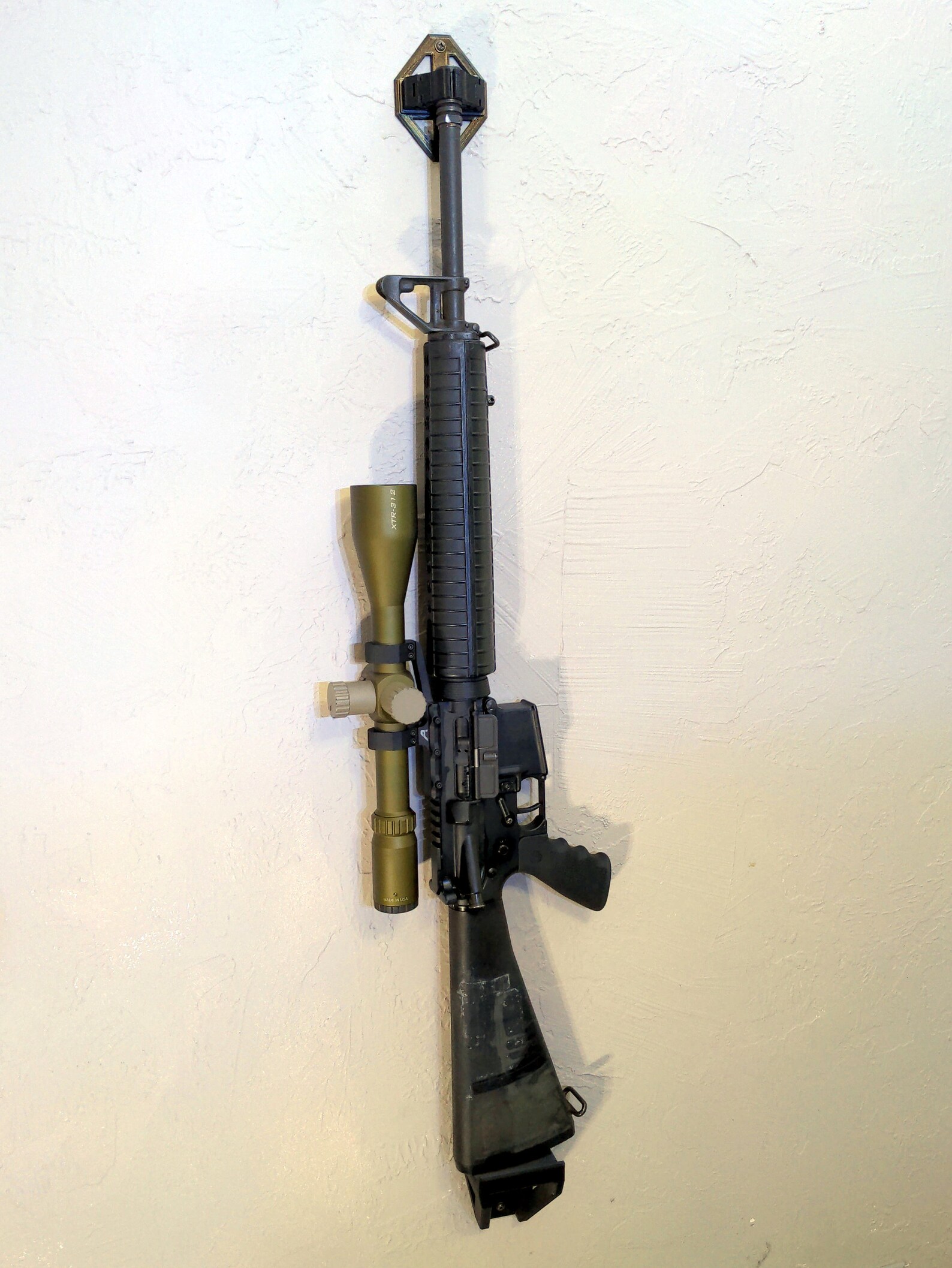 Vertical Rifle Wall Mount | Etsy