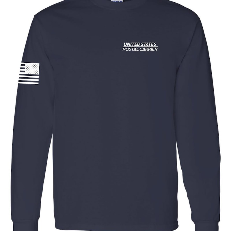 Embroidered Usps Tshirt - Etsy