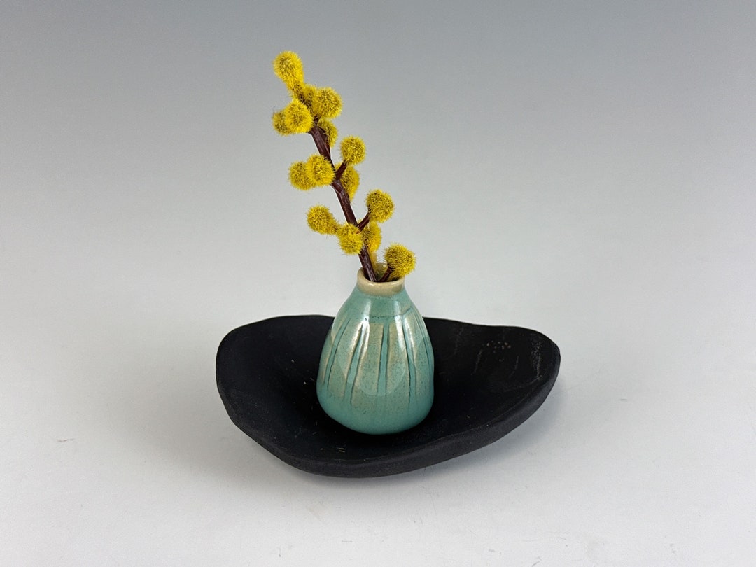 Handmade Mini Vase Flower Vase Pottery Ceramic Dish - Etsy