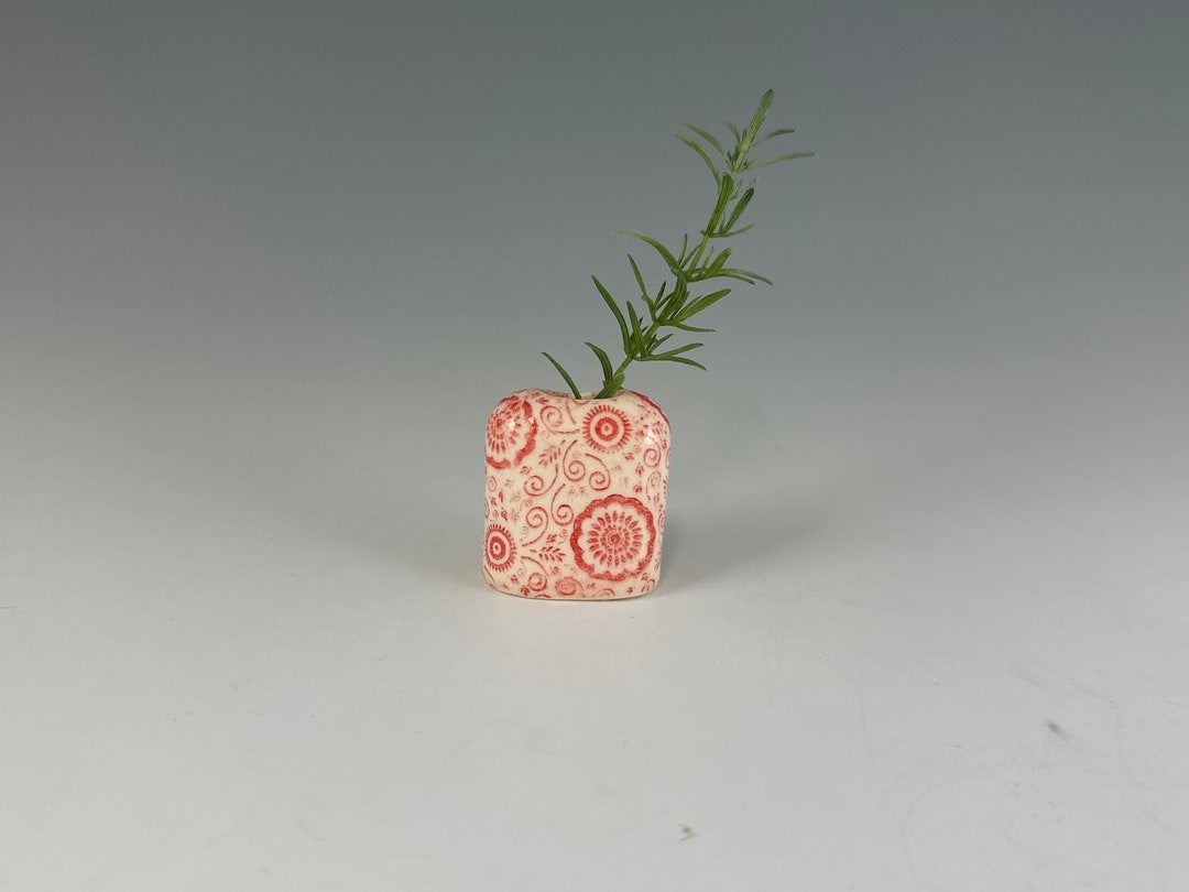 Handmade Mini Vase Flower Vase Pottery - Etsy