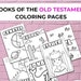 Books of the Old Testament Coloring Pages | Sunday School | Bible ...