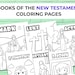 Books of the Old Testament Coloring Pages | Sunday School | Bible ...