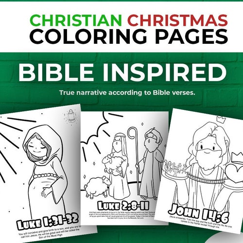 Printable Nativity Coloring Page for Kids Christmas Nativity - Etsy