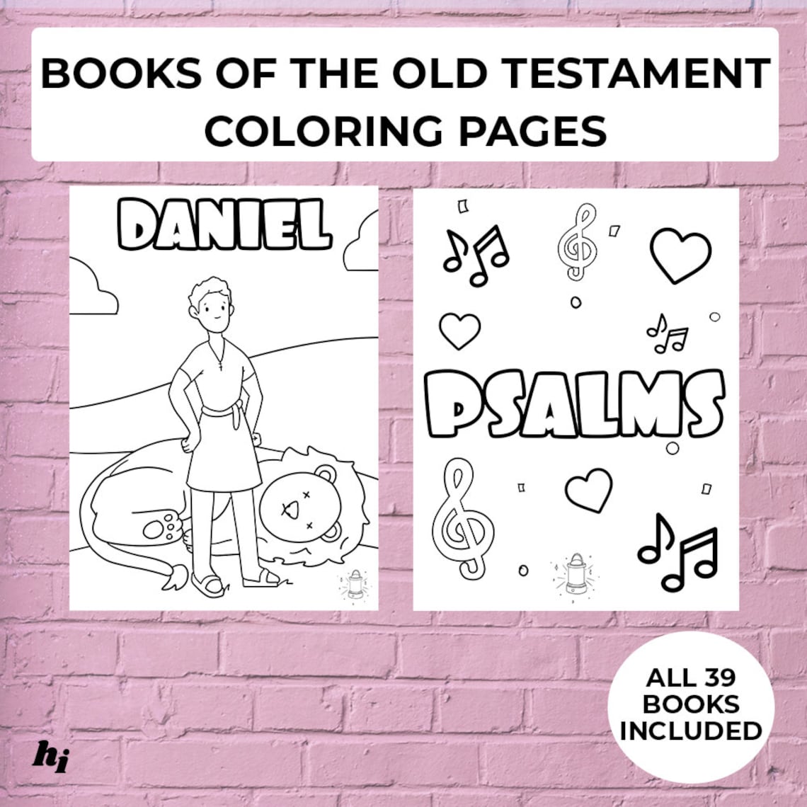 Books of the Old Testament Coloring Pages | Sunday School | Bible ...