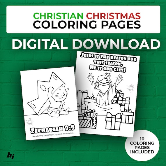 Christian Christmas Activity Pages