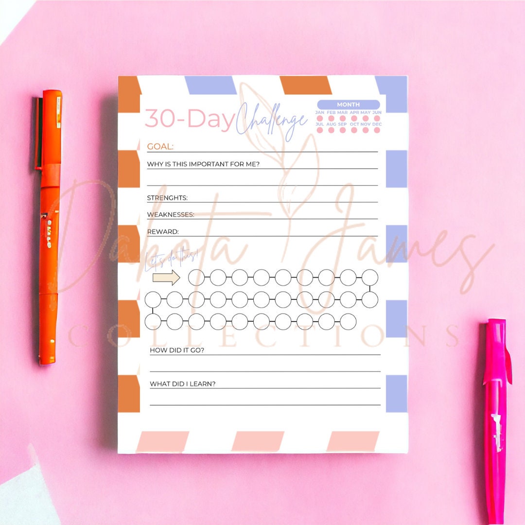 PRINTABLE Journal Pages, Daily, Weekly and Monthly Planner Bundle, 2024 ...