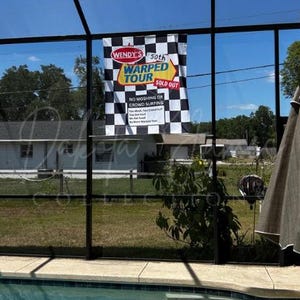 CUSTOMIZABLE Birthday Warped Tour Tapestry, Birthday Party Sign ...