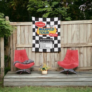 CUSTOMIZABLE First Birthday Warped Tour Tapestry, Baby’s 1st Birthday ...