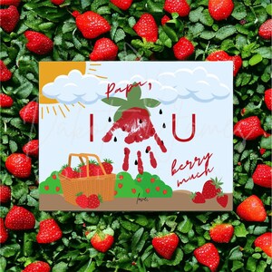 CUSTOMIZABLE + PRINTABLE at Home Valentine’s Day Card, Kids Handprint ...