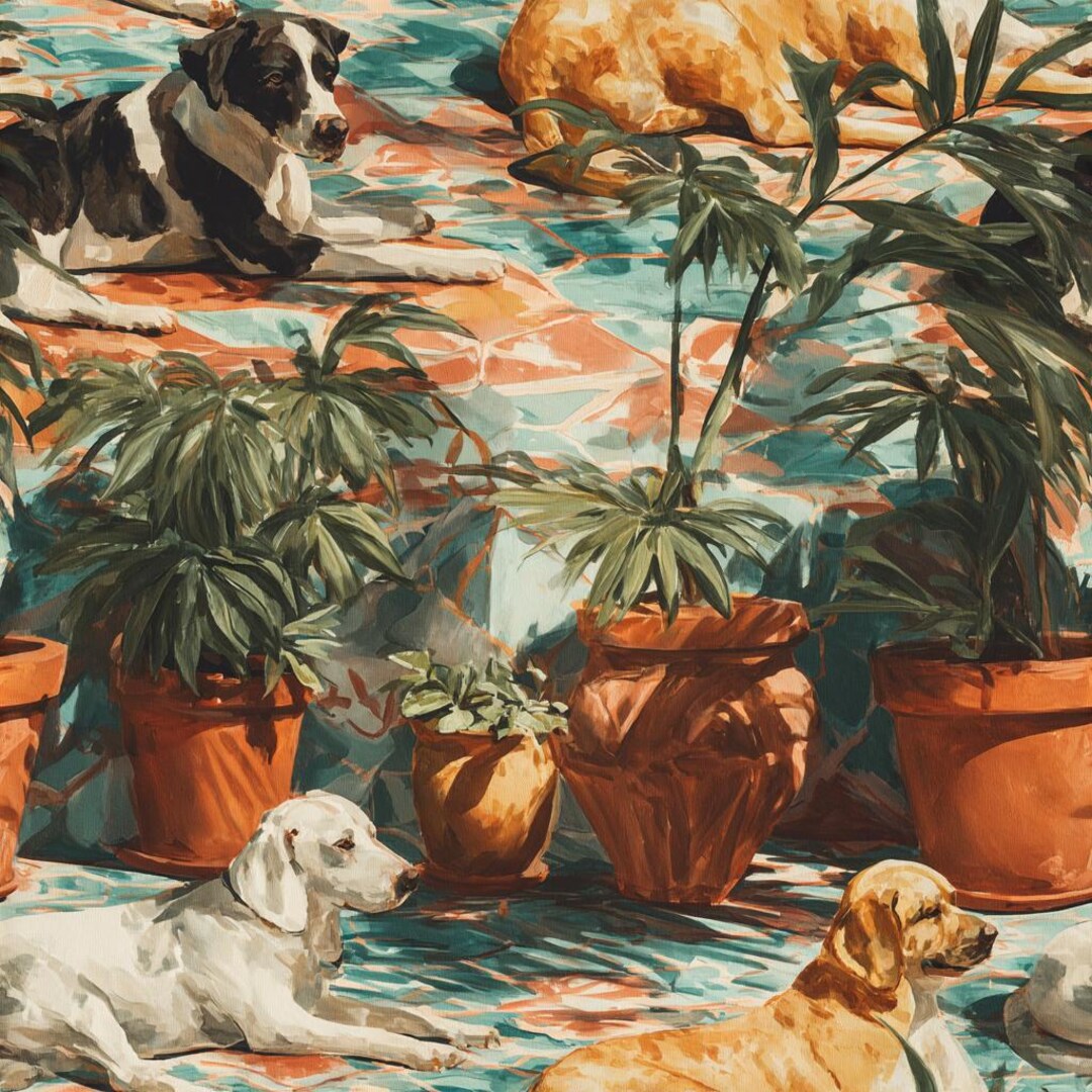Casa Solana Wallpaper - Etsy
