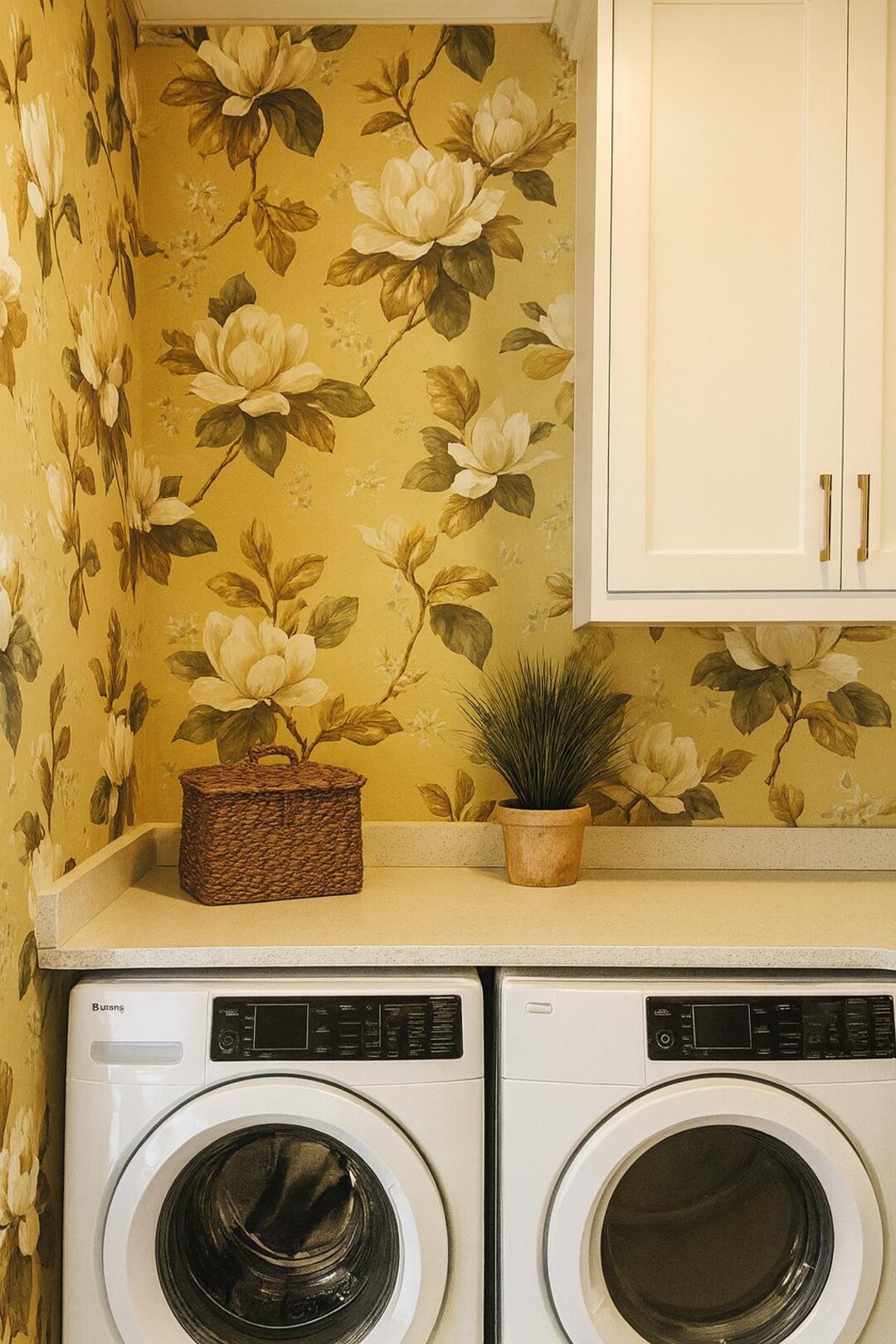 Magnolia Moonlight Wallpaper - Etsy