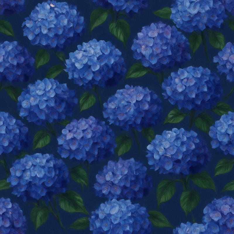 Hydrangea Wallpaper - Etsy