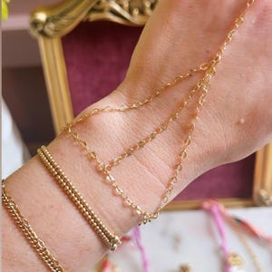 Hand Chain, Gold Filled Hand Chain, Handchain - Etsy