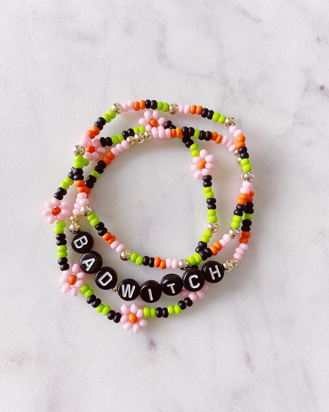 Halloween Bracelets Halloween Bracelets for Women Daisy - Etsy