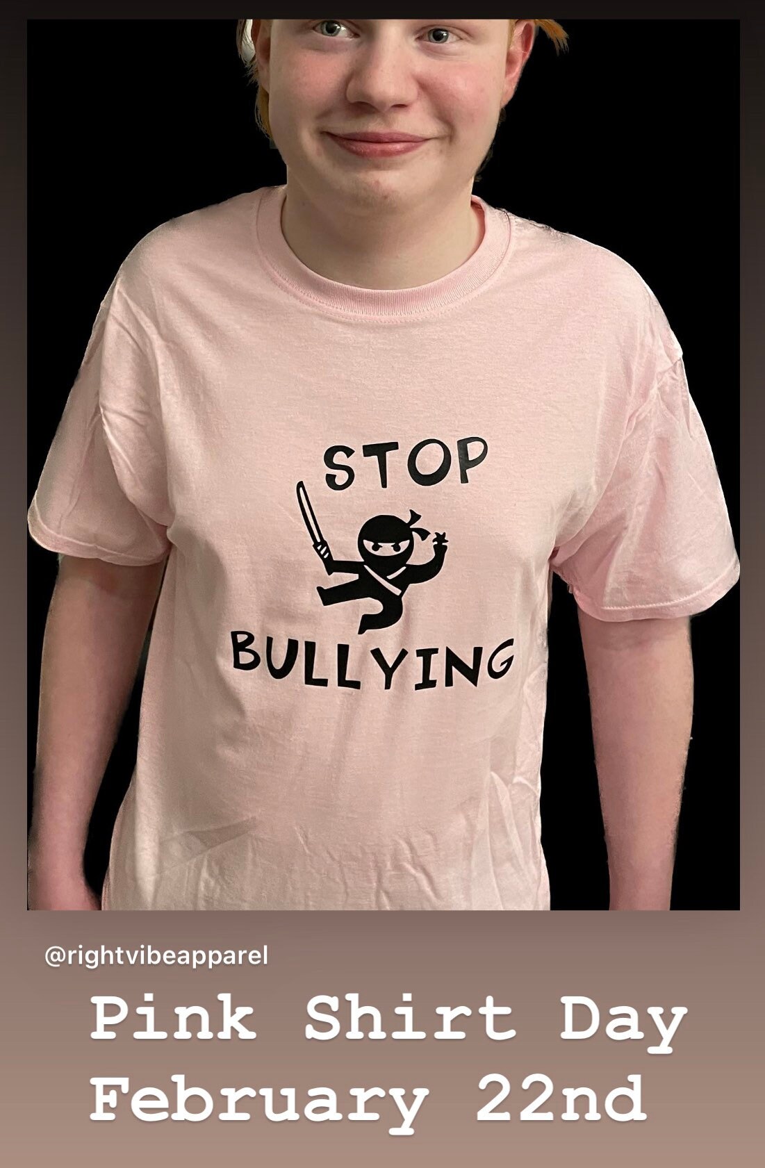 Pink Tshirt Day for Kids, Stop Bullying Shirt Gender Neutral, Anti ...