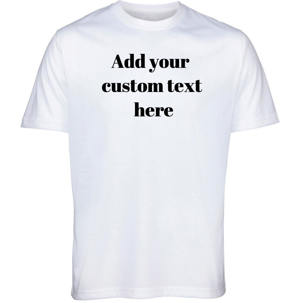 Custom Text T Shirt Fall Tshirt Design Personalized Ts Etsy
