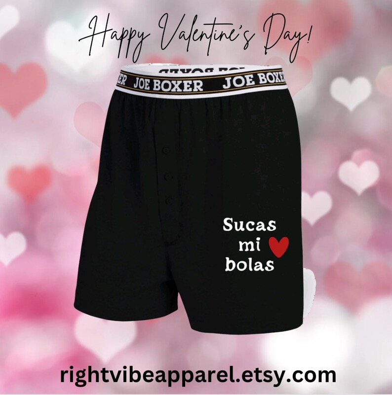 Custom Boxer Shorts for Men, Personalized Underwear for Him, Joe Boxer ...