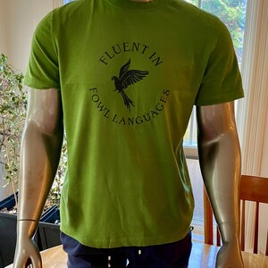 Fluent in Fowl Language Tshirt for Men, Funny T Shirt for Boyfriend ...