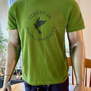 Fluent in Fowl Language Tshirt for Men, Funny T Shirt for Boyfriend ...