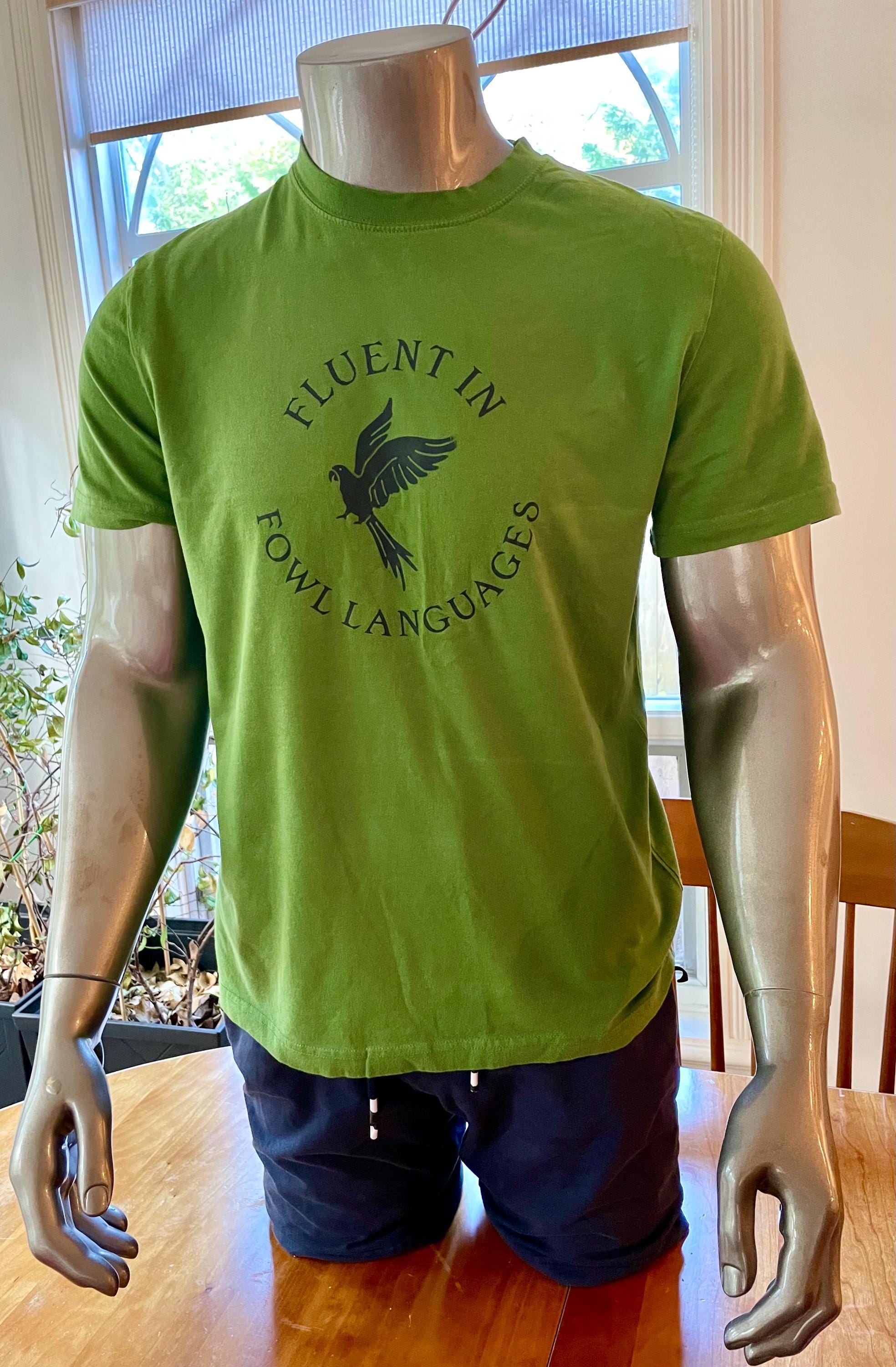 Fluent in Fowl Language Tshirt for Men, Funny T Shirt for Boyfriend ...