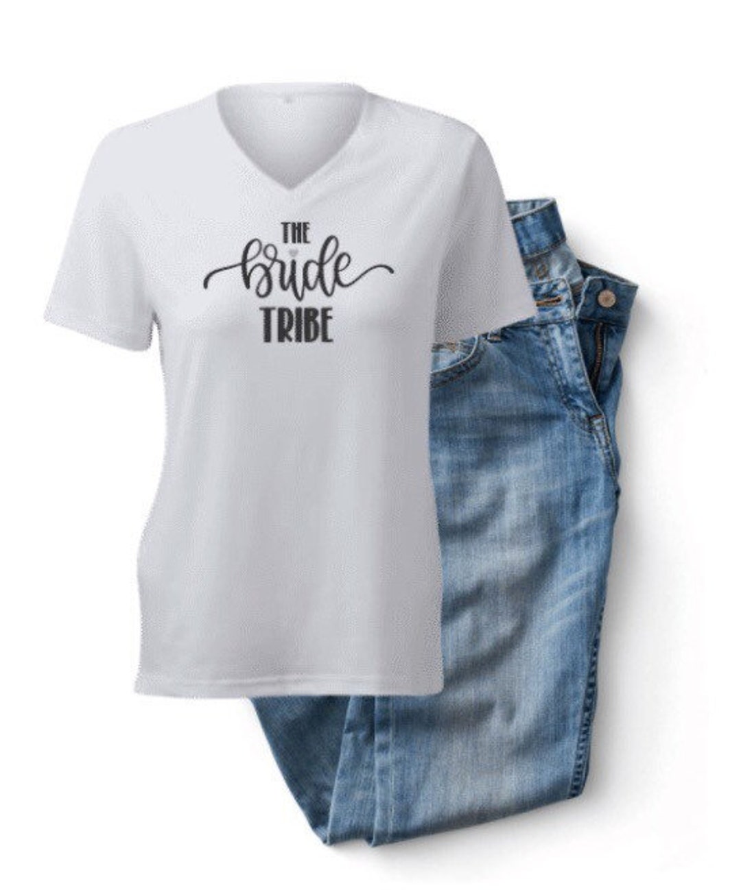 Bride Tribe T Shirts Bridal T Shirts Bride Tee V Neck Bride Team