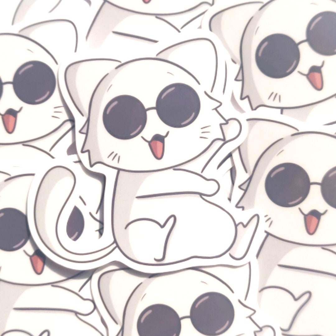 Catoru Sensei Vinyl Water Resistant Anime Die-cut Sticker - Etsy