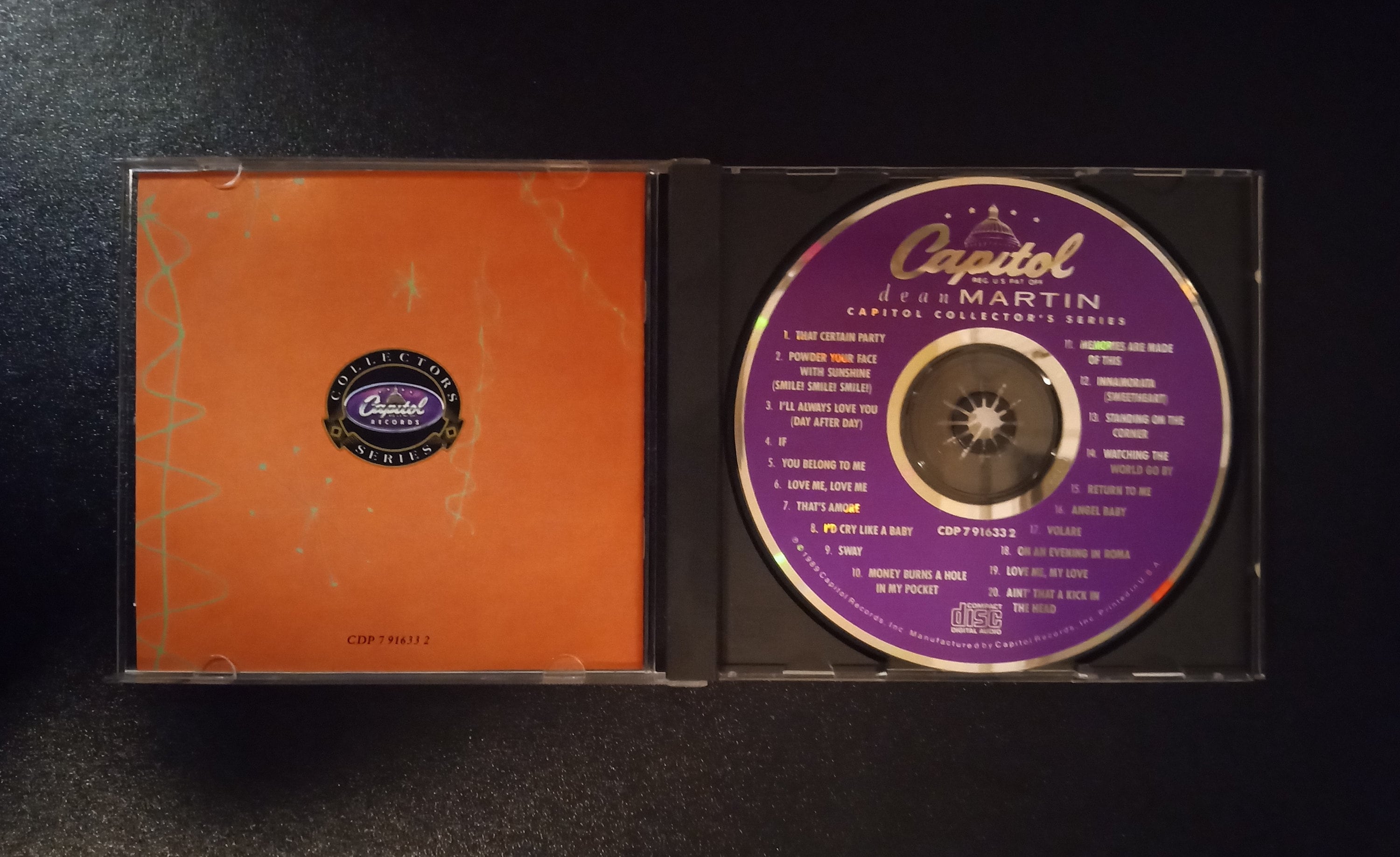 CD - Dean Martin Collector's Series - Etsy
