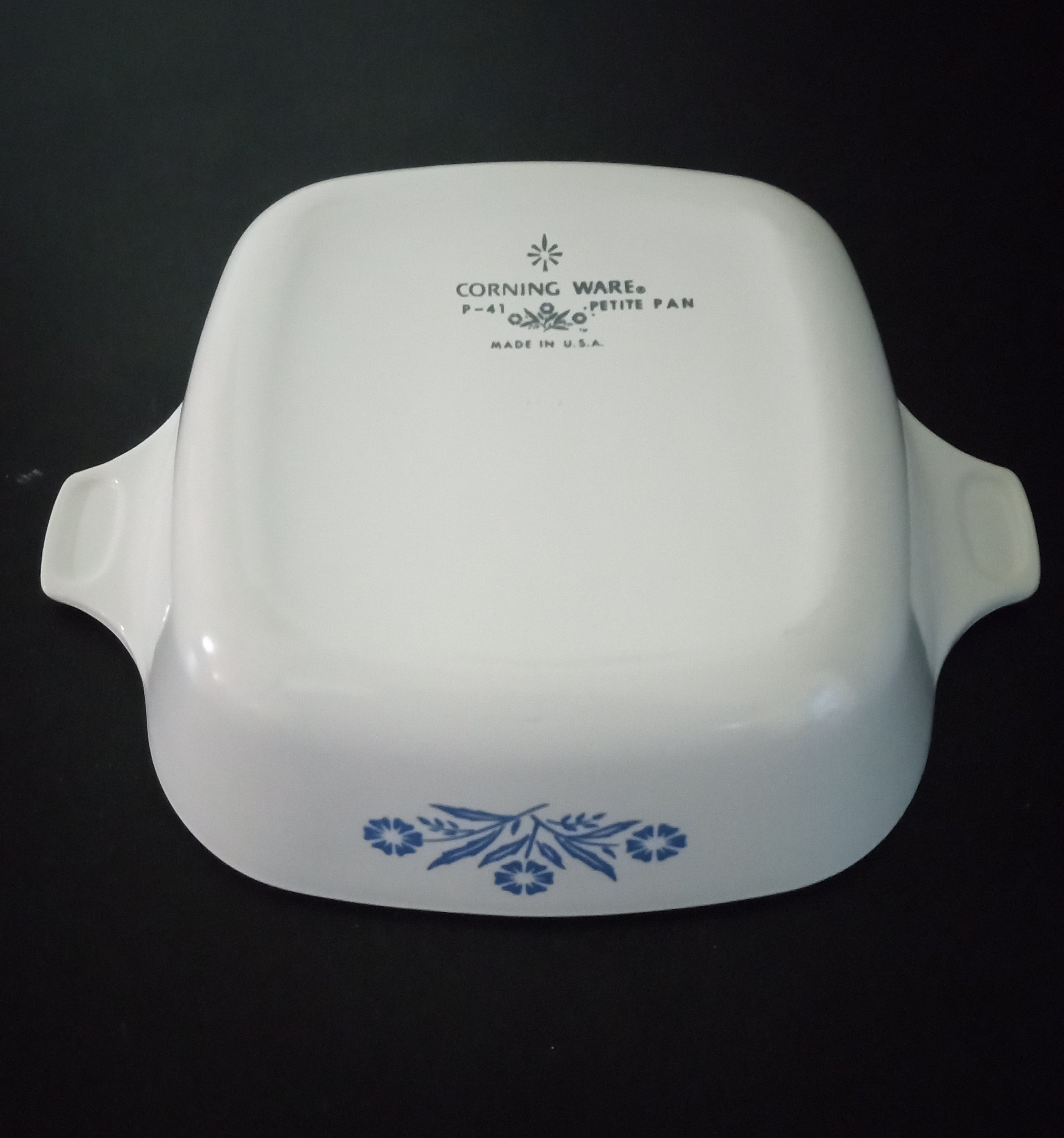Corning Ware P-41 Petite Pan Blue Cornflower Pattern - Etsy