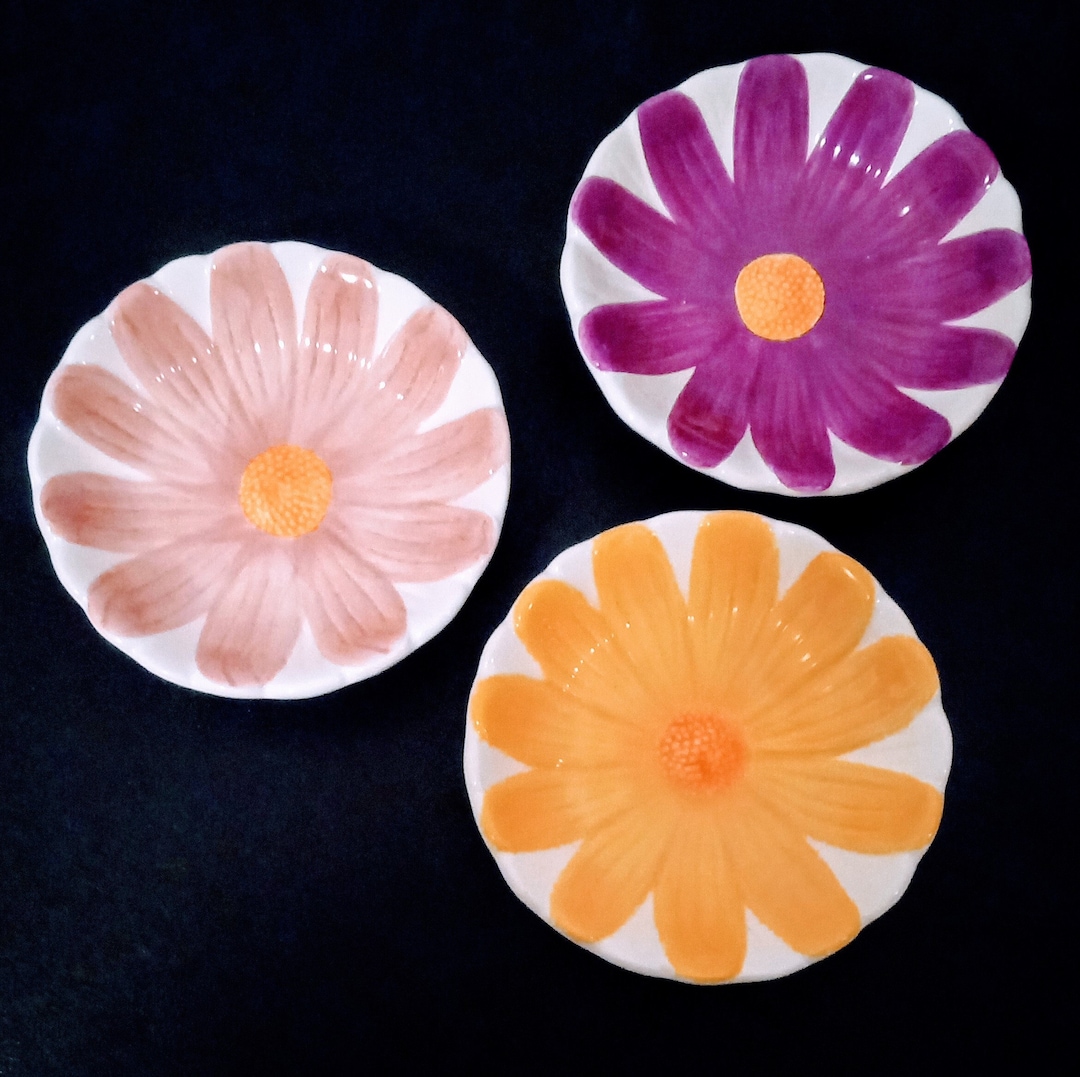 Set of 3 Decorative Flower Dishes Hallmark Expressions Still in Box - Etsy