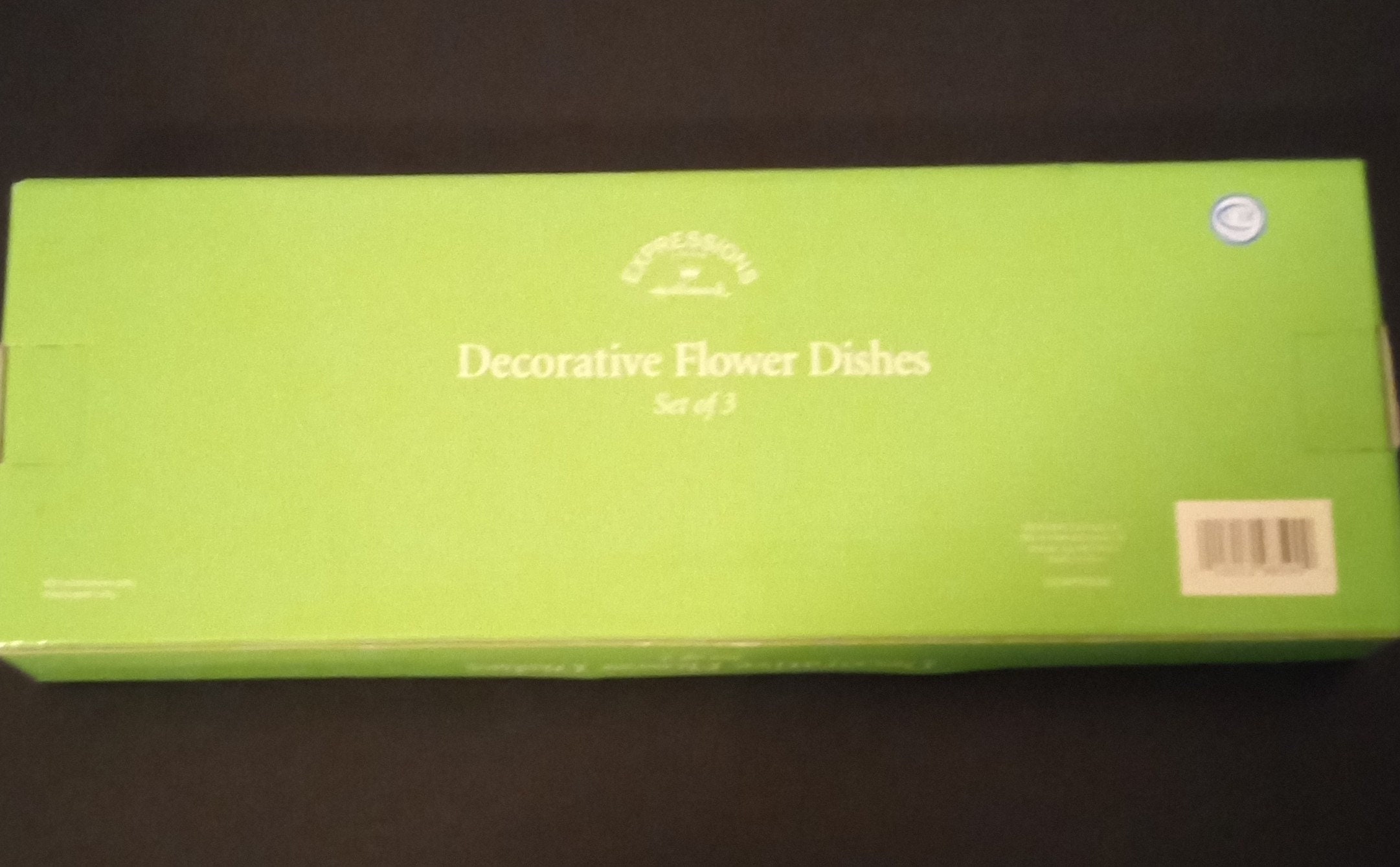 Set of 3 Decorative Flower Dishes Hallmark Expressions Still in Box - Etsy