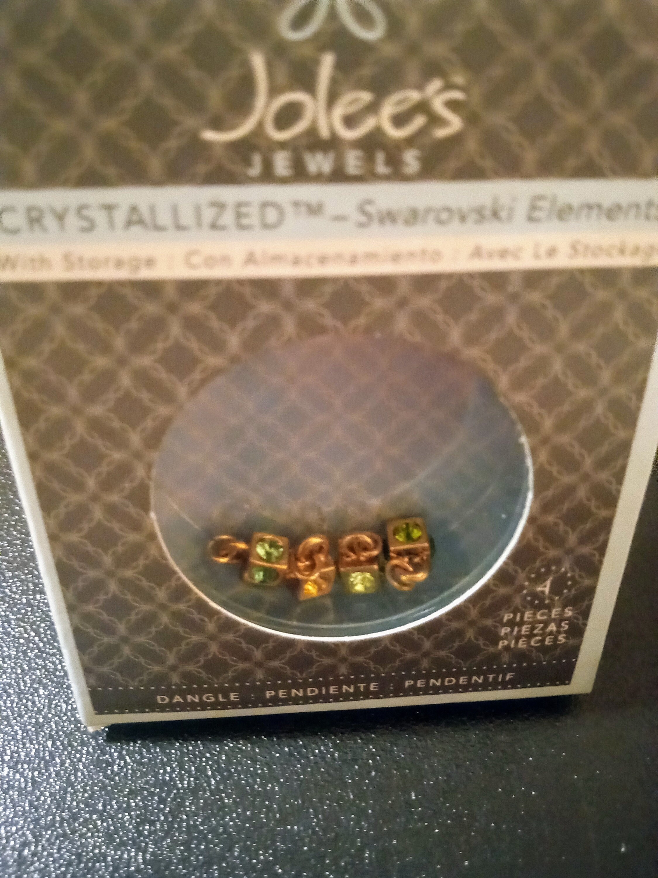 Jolee's Jewels Crystallized Swarovski Elements 4 Pieces Charms NEW - Etsy