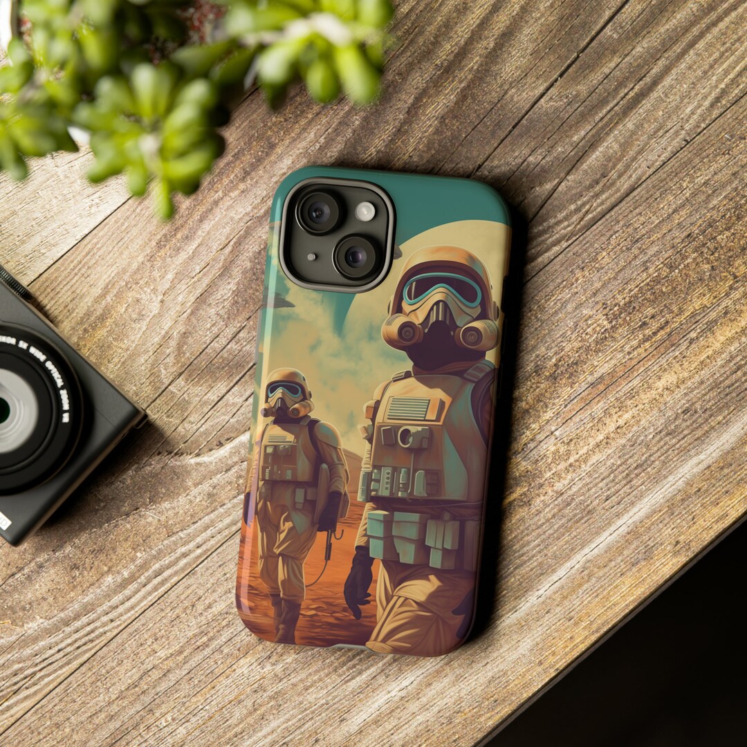 Anderson Troopers Tough Cases Tough Phone Case Star Wars Phone Case Clone Trooper Helmet Phone ...