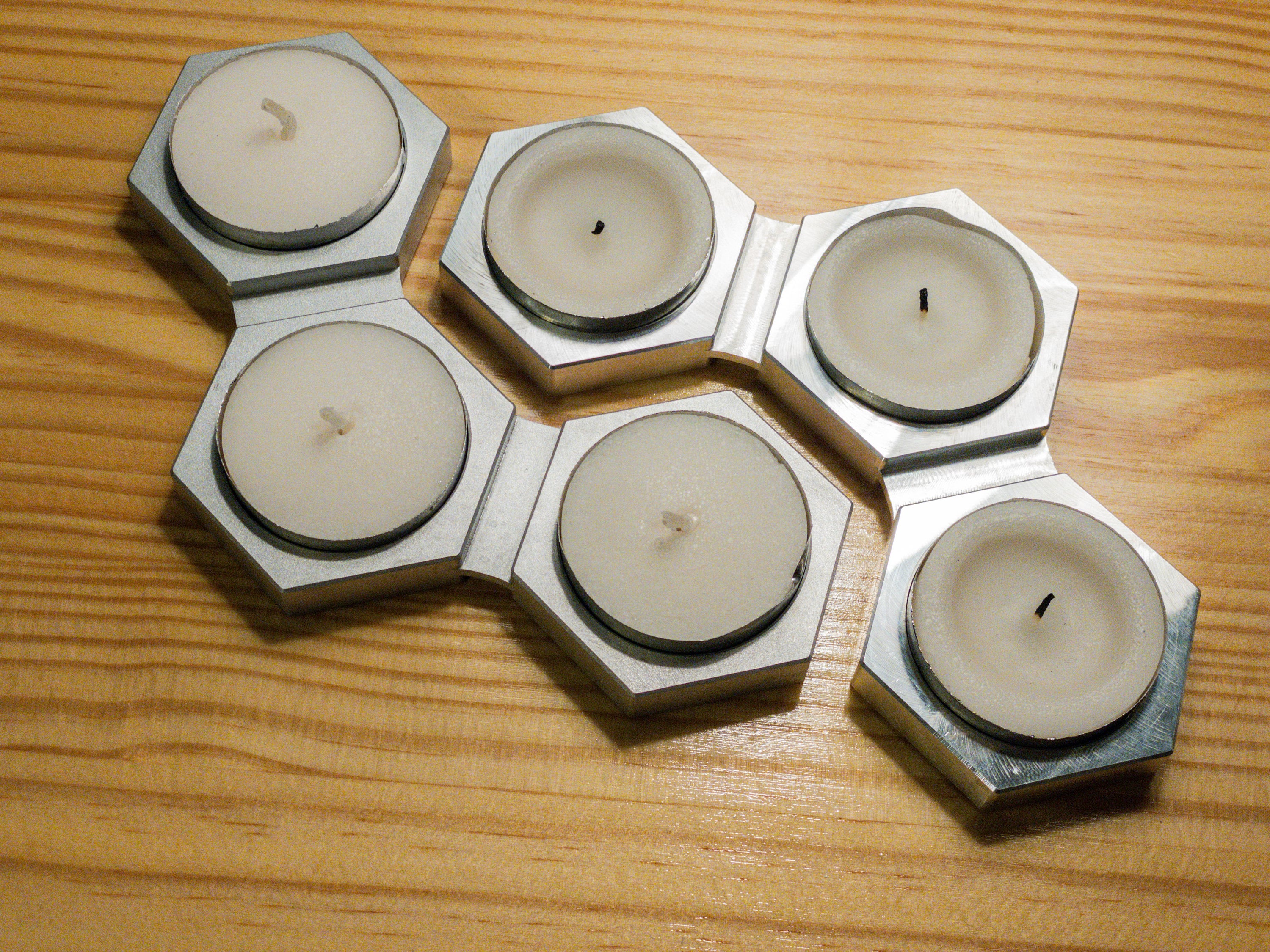 Honeycomb Tea Light Candle Holder - Etsy