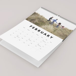 Custom Wall Calendar Simplistic Design Printed & Shipped - Etsy