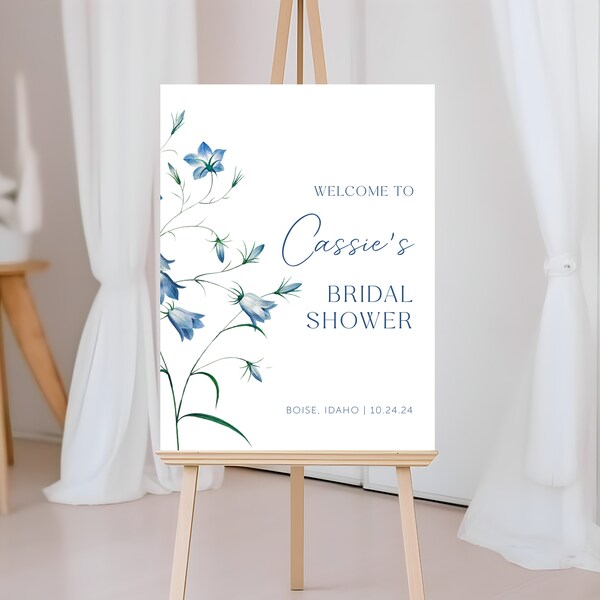 Something Blue Theme Bridal Shower - Etsy
