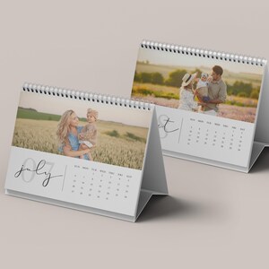 2025 Custom Desk Calendar | Elegant Design | Printed & Shipped - Etsy