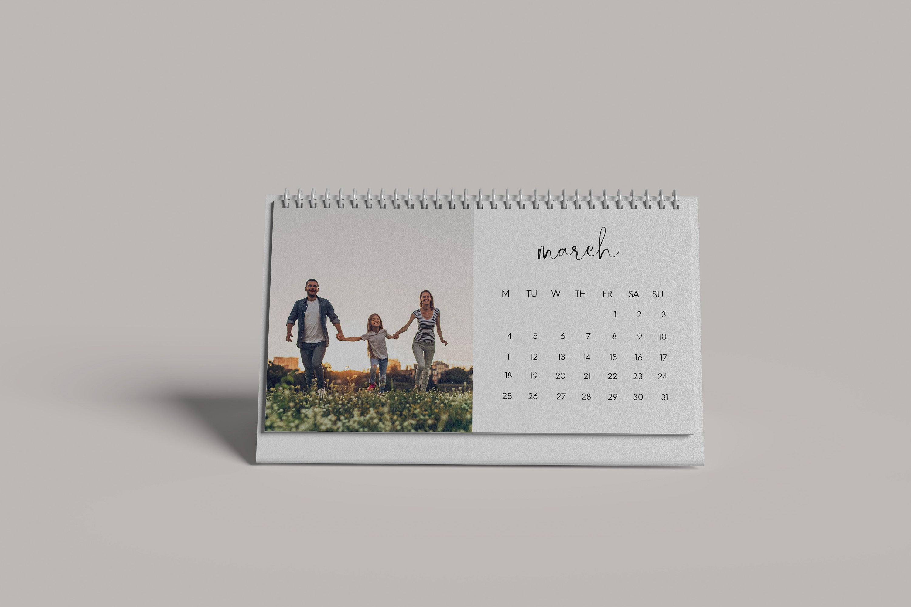 Custom Desk Calendar | Minimalistic Design sold by Annice Foller | SKU ...