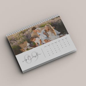 2025 Custom Desk Calendar | Elegant Design | Printed & Shipped - Etsy
